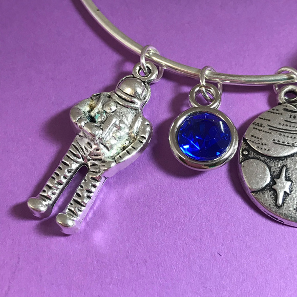 Handmade | Jewelry | I Want To Believe Space Alien Bangle Bracelet ...